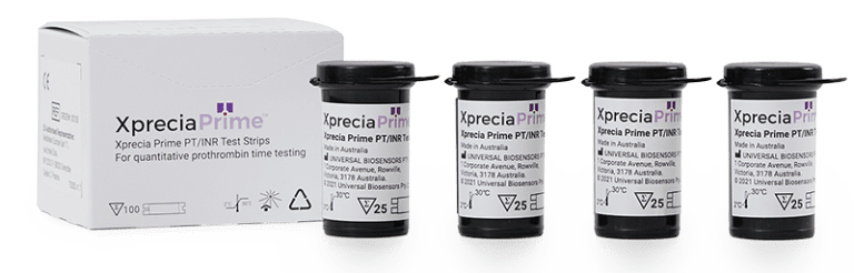 Xprecia Prime™ PT/INR Test Strips - Universal Biosensors